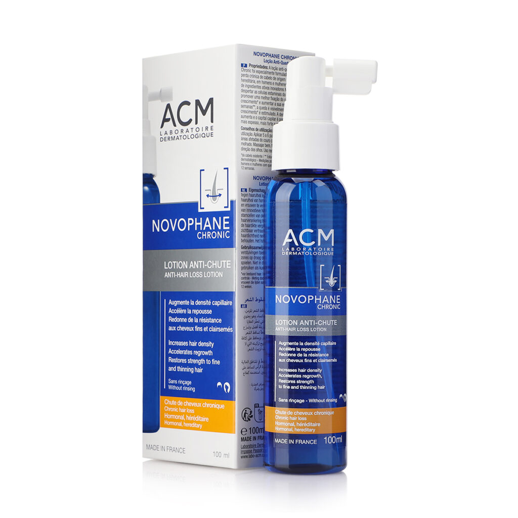 ACM Novophane Chronic Anti Hair Loss Lotion 100ml - Al Hatim Cosmetics ...