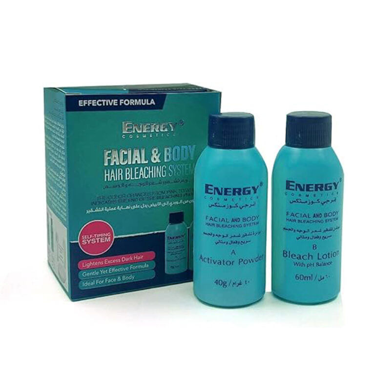 Energy & Body Hair Bleaching System 60+40 Ml - Al Hatim Cosmetics Trading