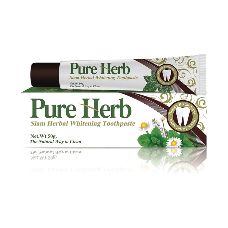 Pure Herb Whitening Toothpaste 50G - Al Hatim Cosmetics Trading